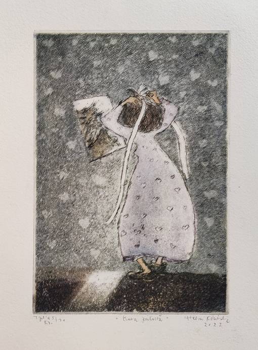 Koiviola Helmi: Kuva peilissä 21cm x 30cm - Taide ja Kehys Pekkala ...