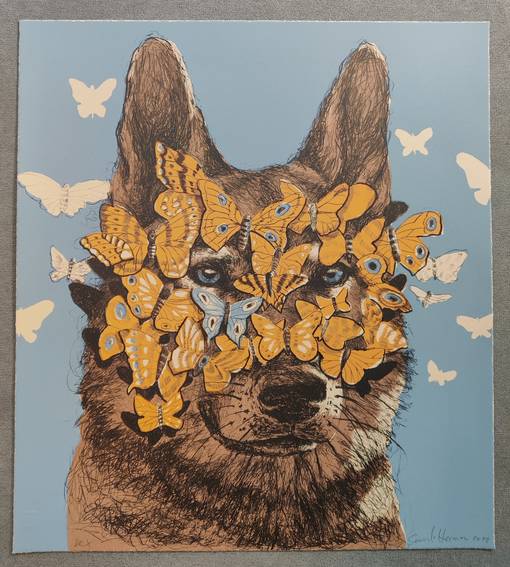 Heimonen Samuli: Rex 45,5cm x 51cm - Taide ja Kehys Pekkala verkkokauppa