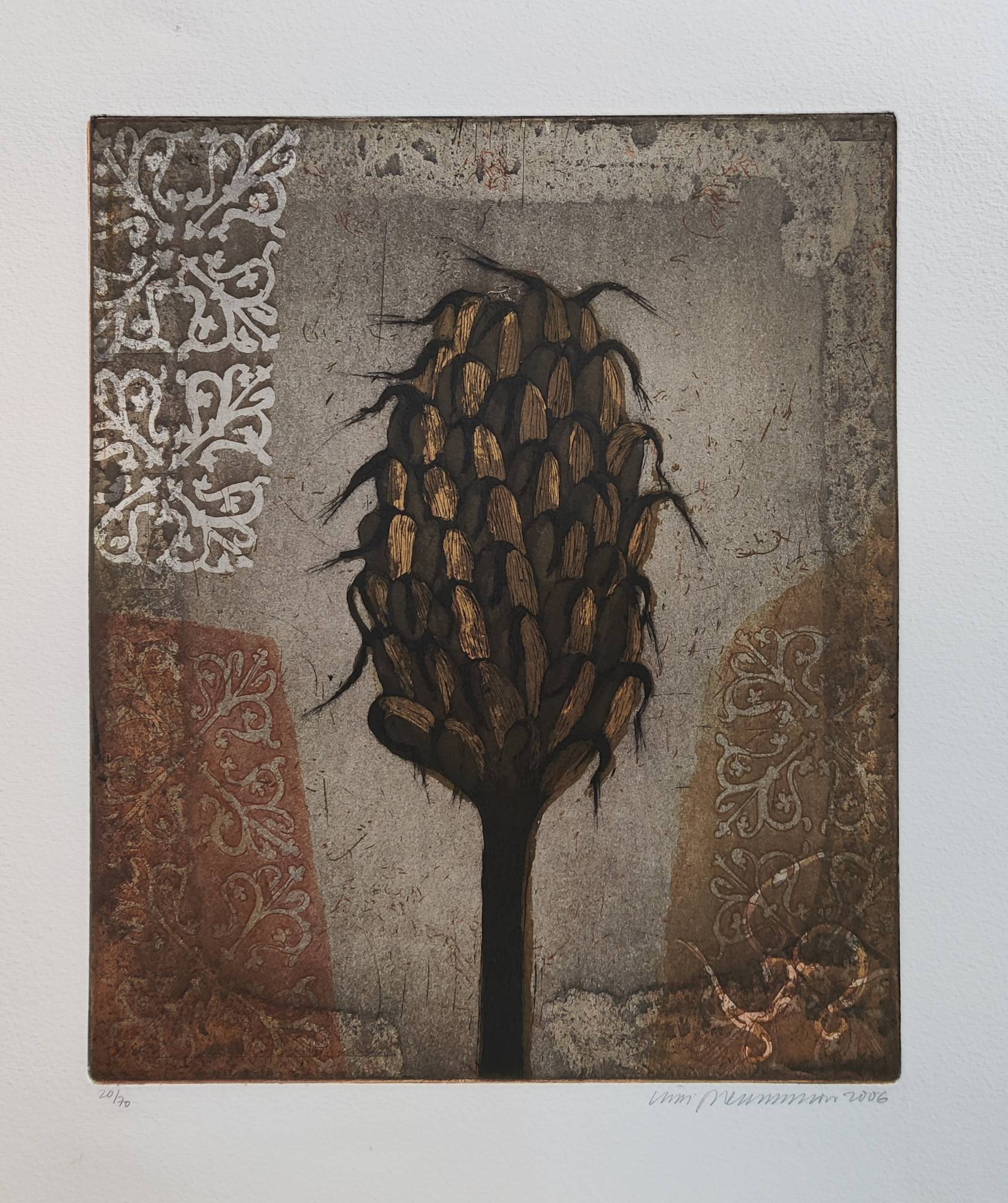 Neuvonen Kirsi: Adonis Vernalis 25cm x 30cm - Taide ja Kehys Pekkala ...